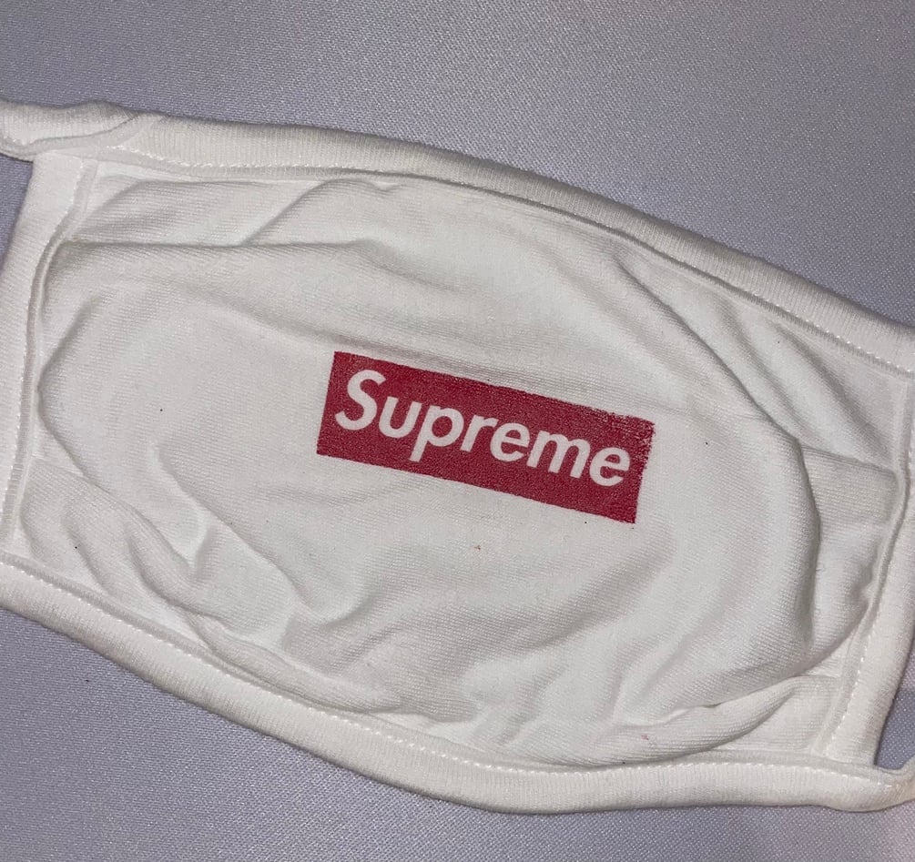 White Supreme Mask ADULT