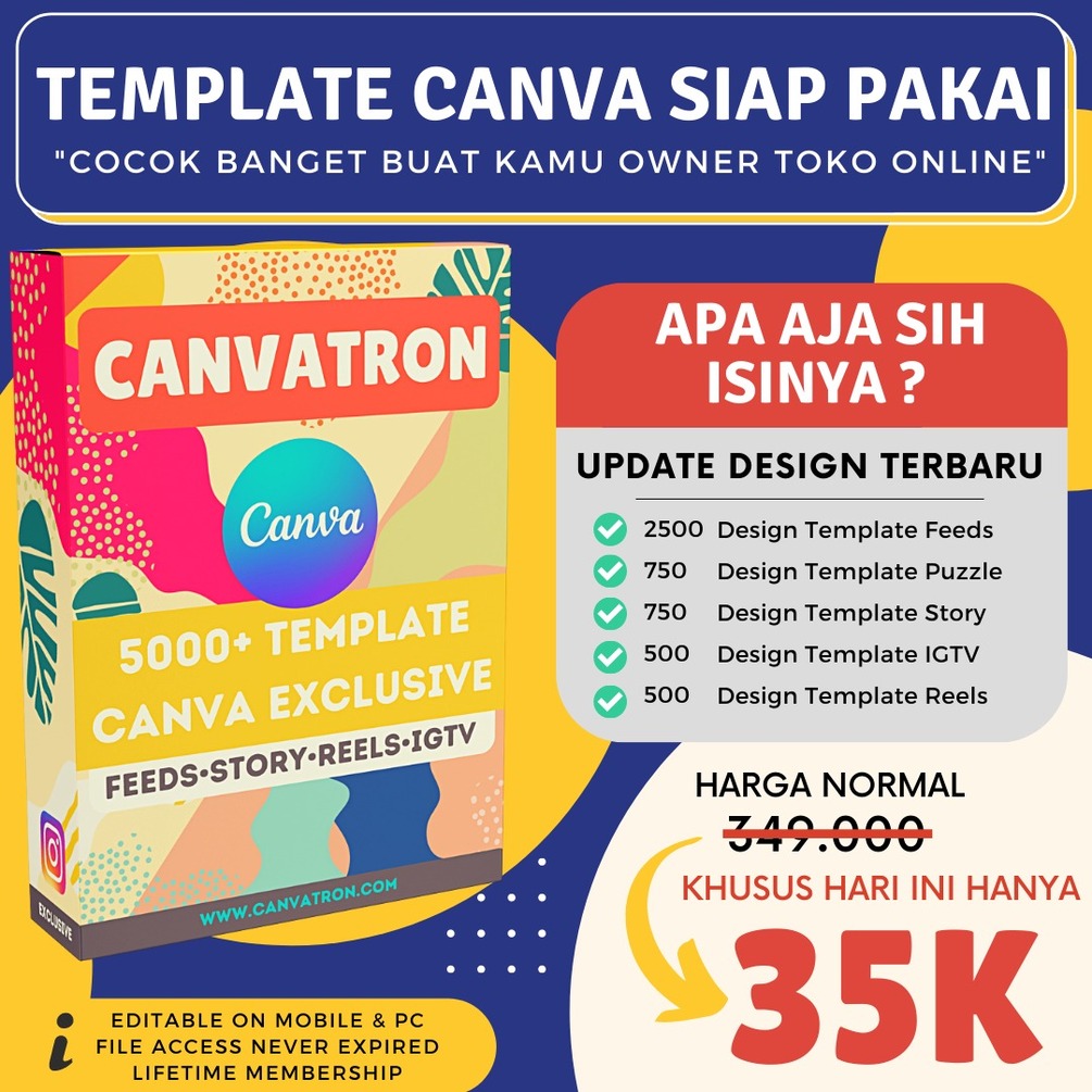 5000+ Template Canva Exclusive