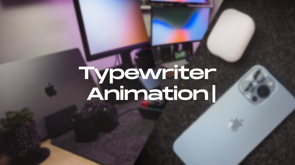 Typewriter Animation