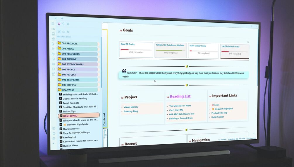Second Brain With Obsidian(Starter Vault)