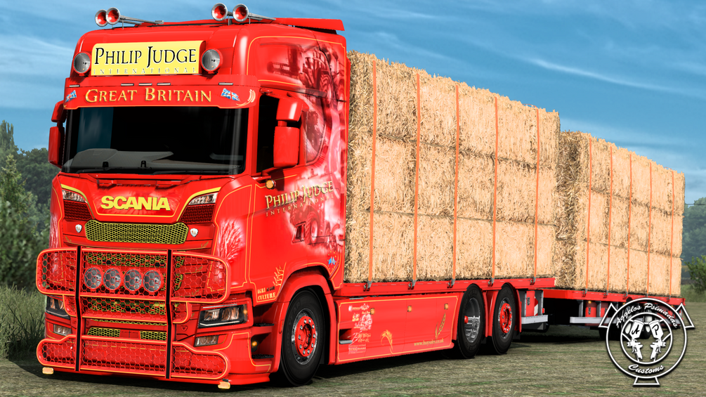 Scania S520 Philip Judge Combo Skin (Scania Eugene)