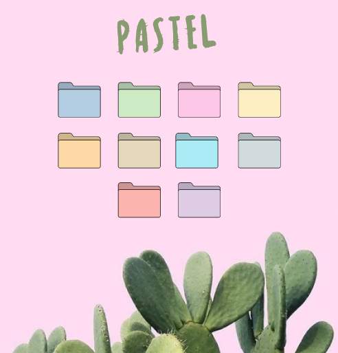 Pastel - icons