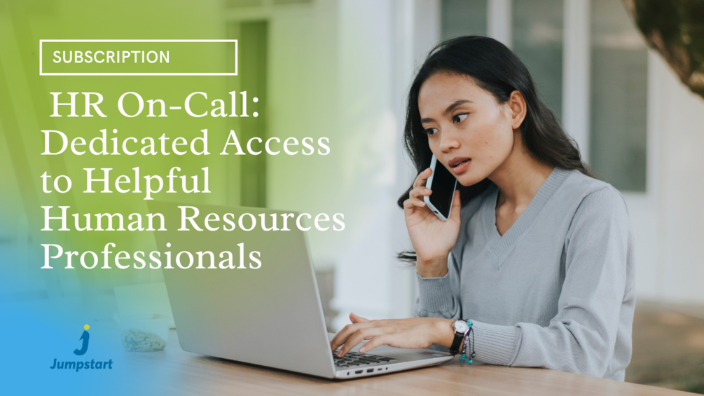 HR On-Call: Monthly Access to Human Resources Consultants
