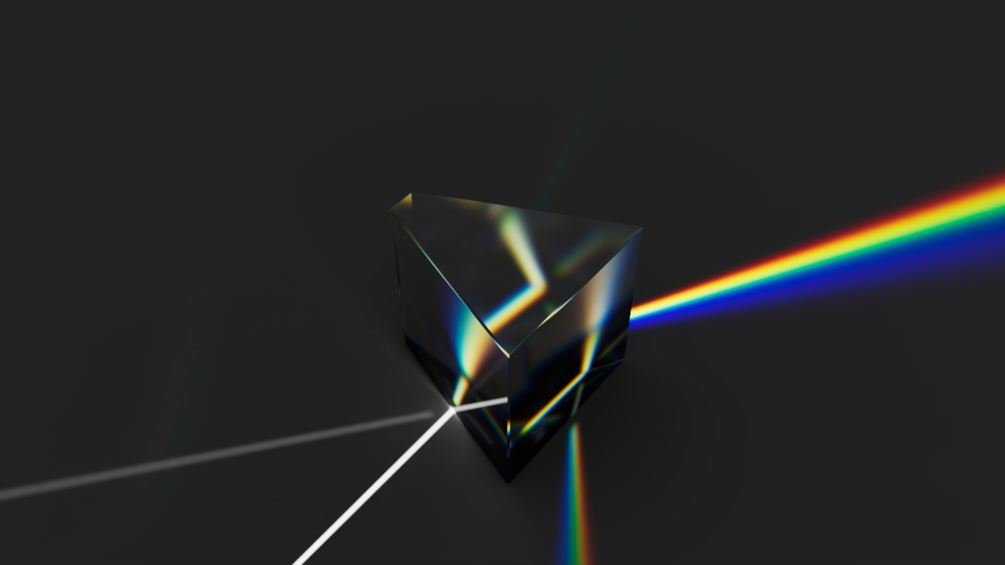 Cinema 4D Prism Rainbow effect