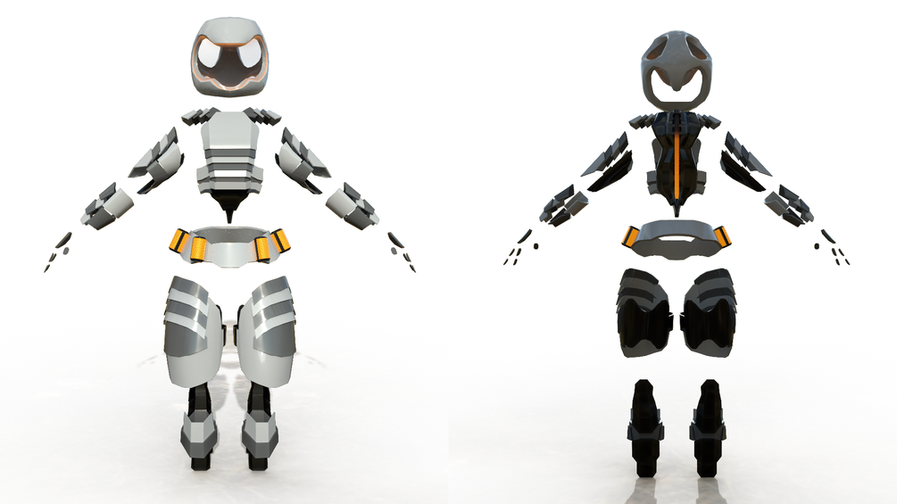 Davali Armor 3D Model for VRChat / NeosVR / ChilloutVR