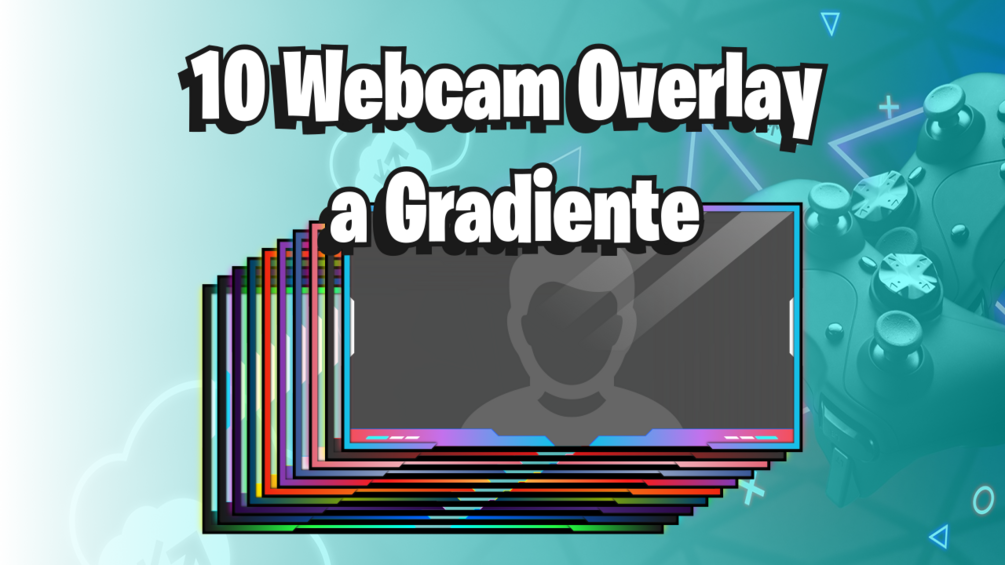 10 Webcam Overlay Multicolor