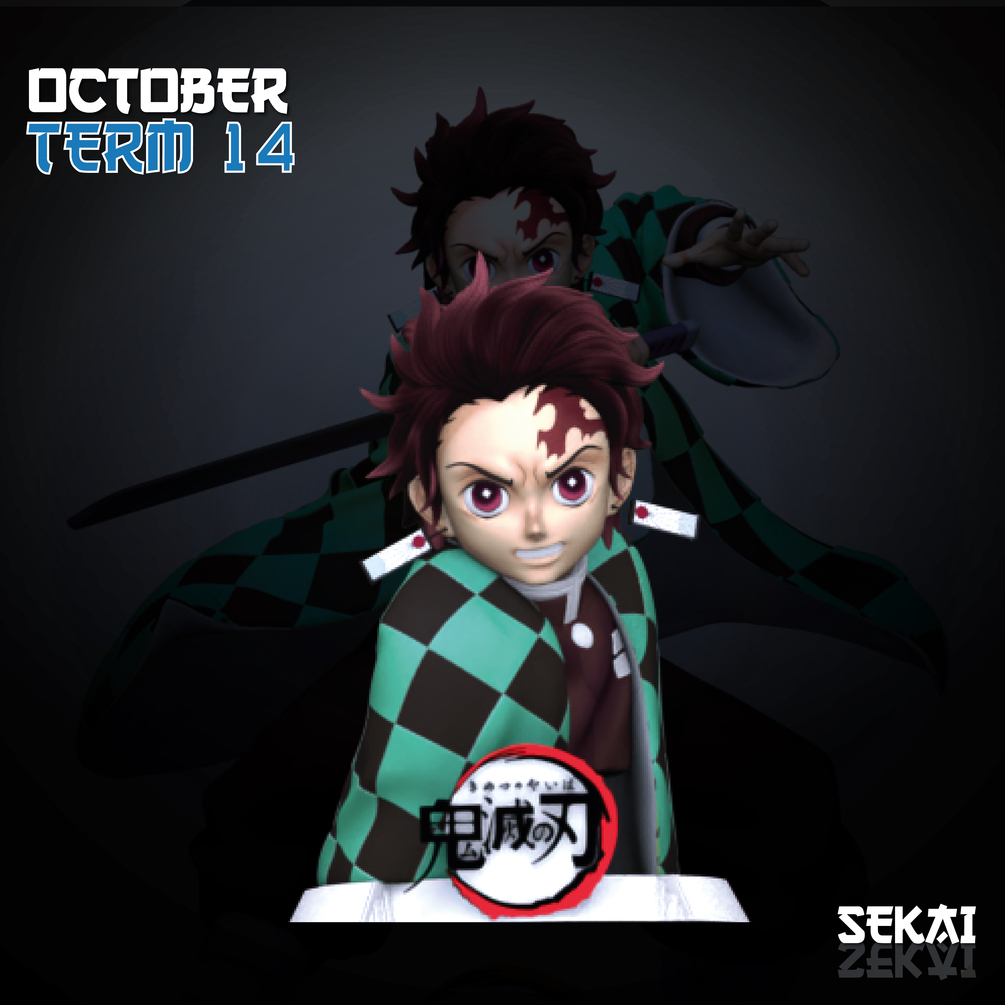 Tanjiro Bust - Sekai 3D Models - Tested and Ready for 3D printing