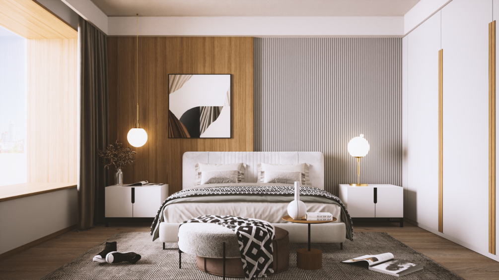 Twinmotion Scene | Interior Bedroom 01.