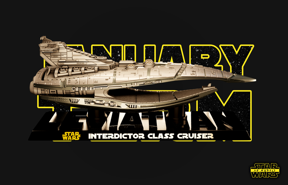 Leviathan - Star Wars 3D Models - Tested and Ready for 3D printing