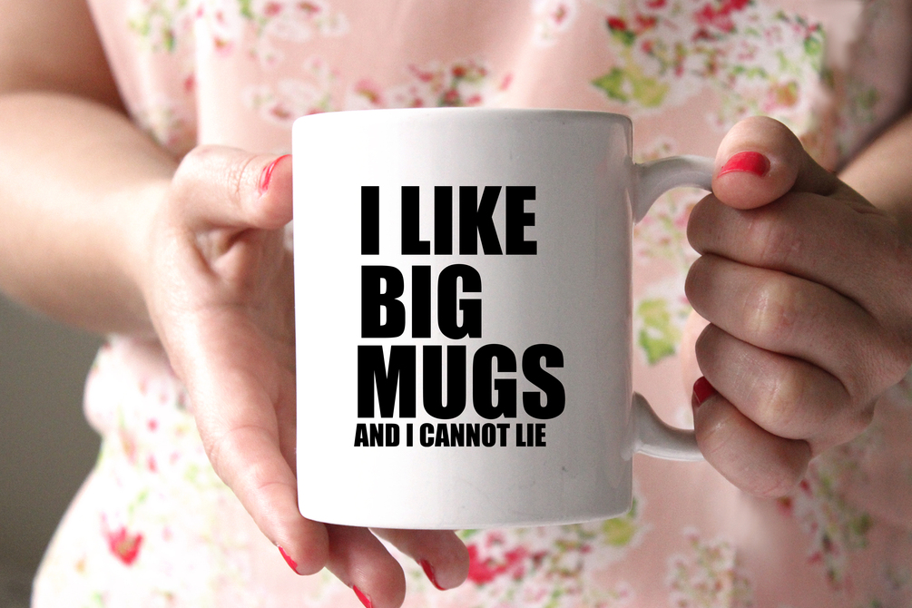 I Like Big Mugs and I Cannot Lie Funny Coffee Mug