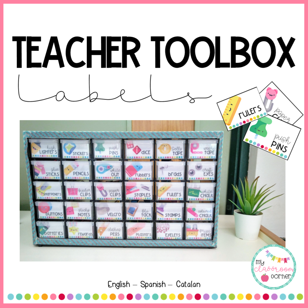 TEACHER TOOLBOX labels