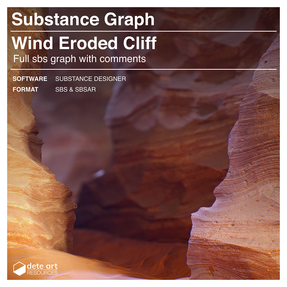 Substance Graph | Wind Eroded Cliff