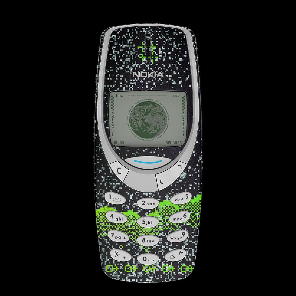 Nokia 3310 Mockup (4k)