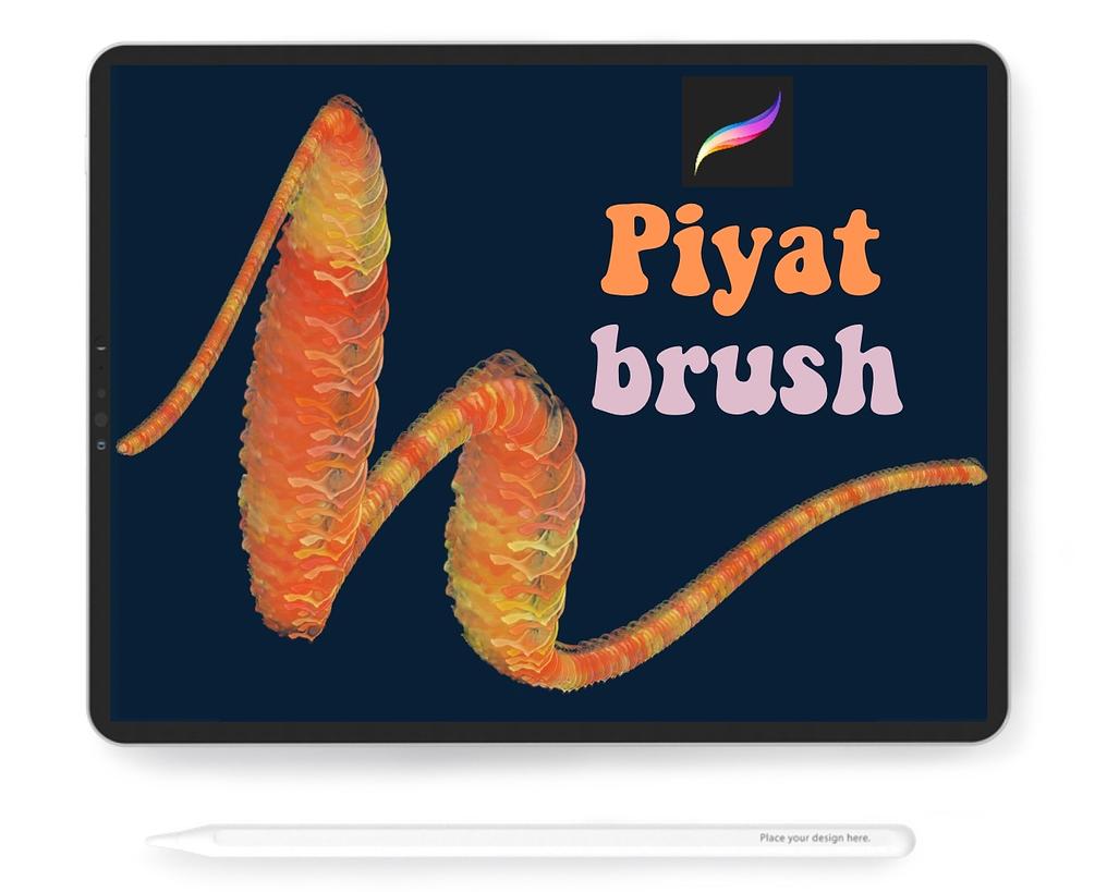 Procreate Brush - Piyat | Design 2 Last