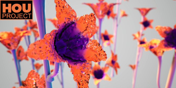 Houdini Grow Mardini project File