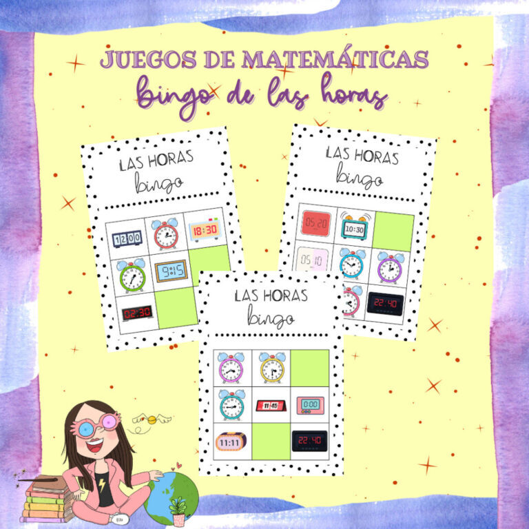 BINGO DE LAS HORAS