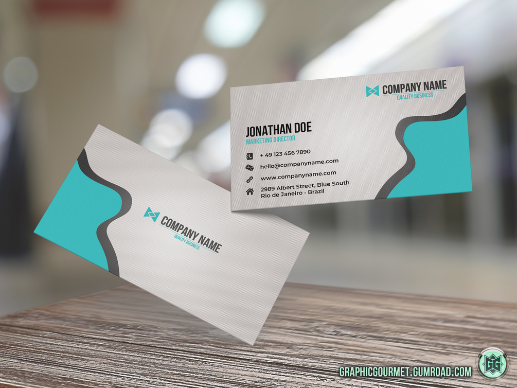 Corporate Business Card Template v01