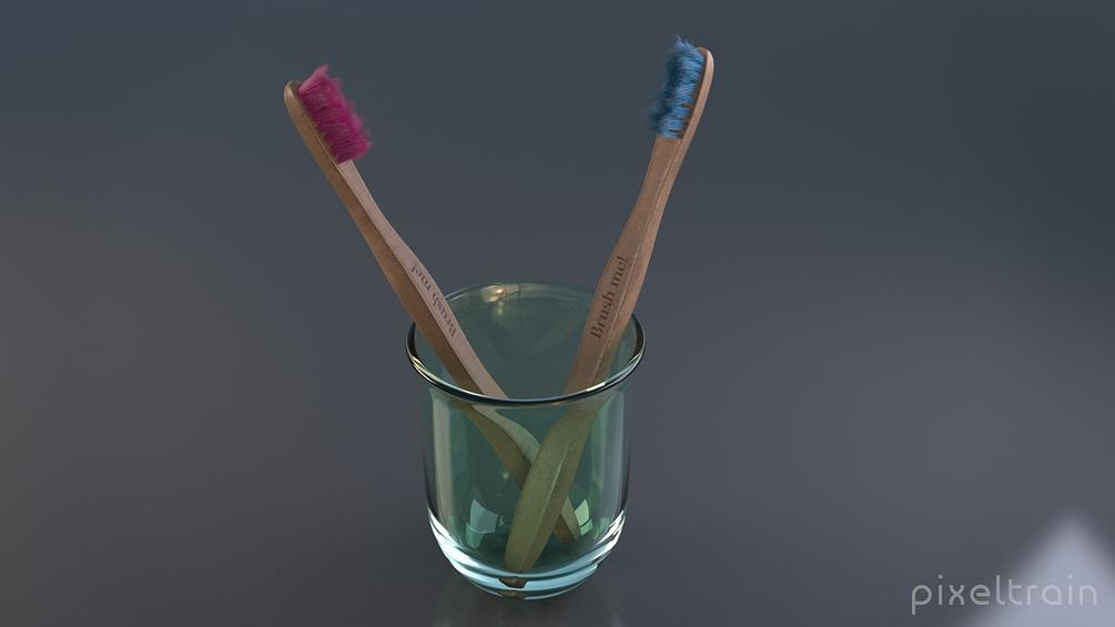 Houdini Practice Hour - Toothbrush Project (Exercise Files)