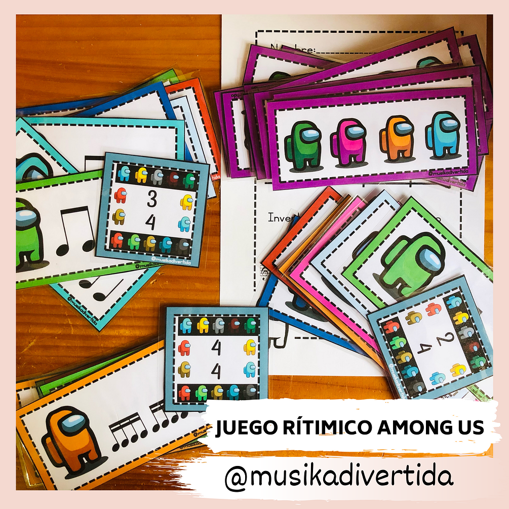AMONG US JUEGO RITMICO
