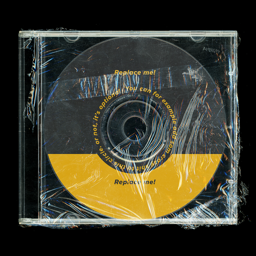 Plastic Wrap + CD Mockup
