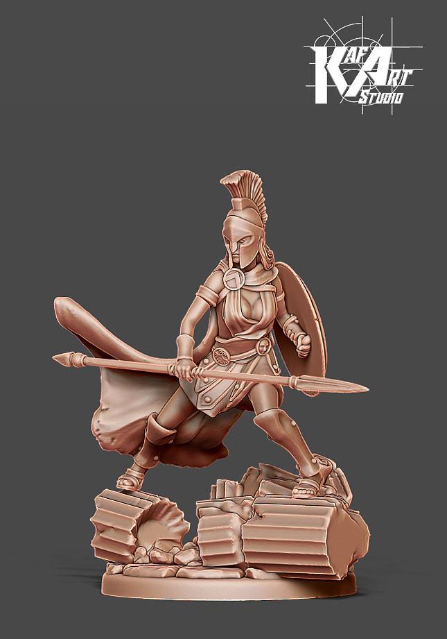 Spartan - Kassandra - 3D model