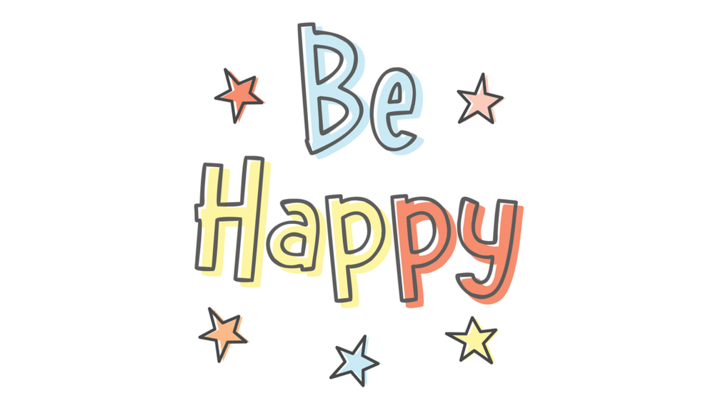 Be Happy Printable Art
