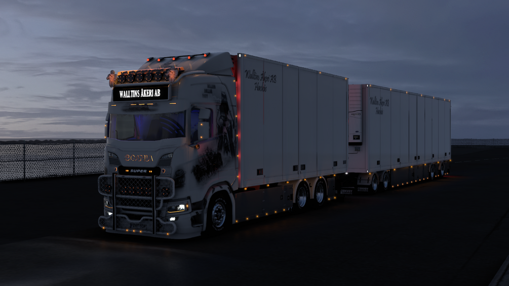 ETS2 Mod Scania Walltinns Åkeri Mod