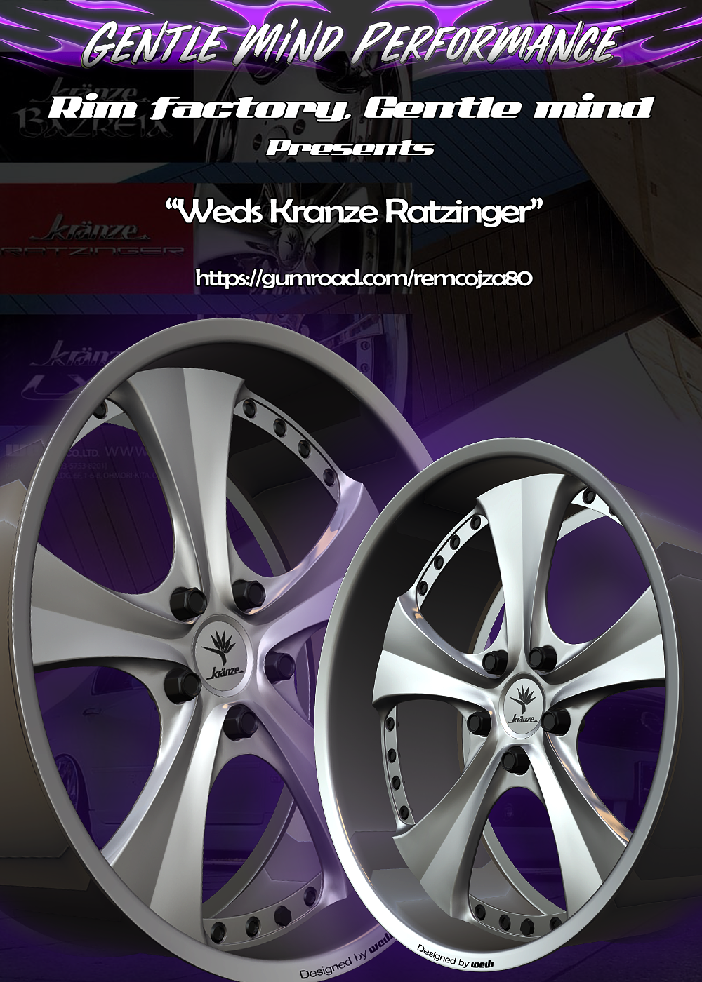 3D Model: Weds Kranze Ratzinger