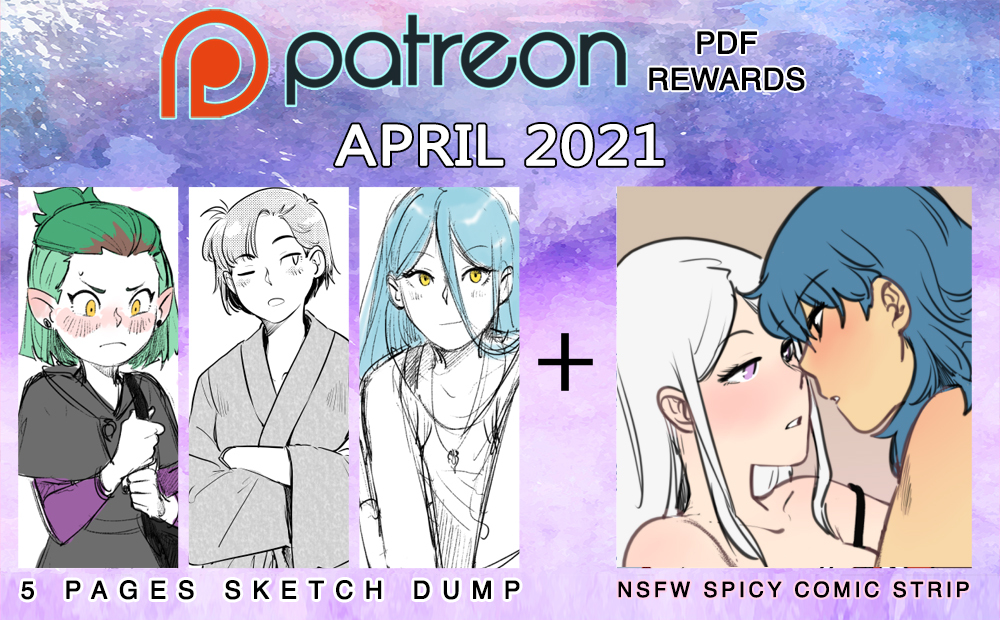 PATREON PDF + SPICY - APRIL 2021