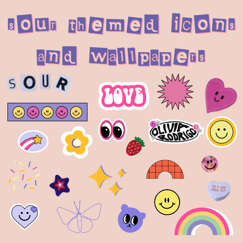 SOUR inspired graphics pack