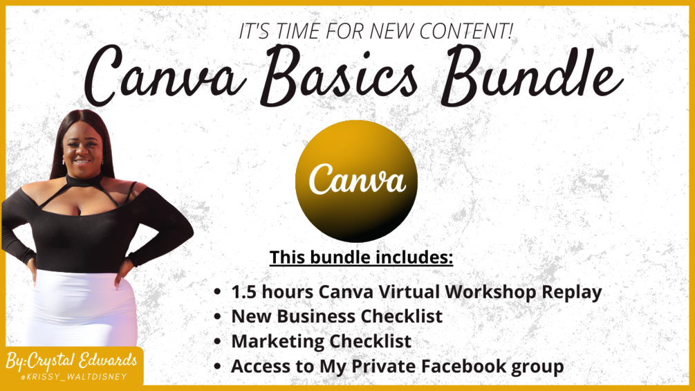 Canva Basics Bundle