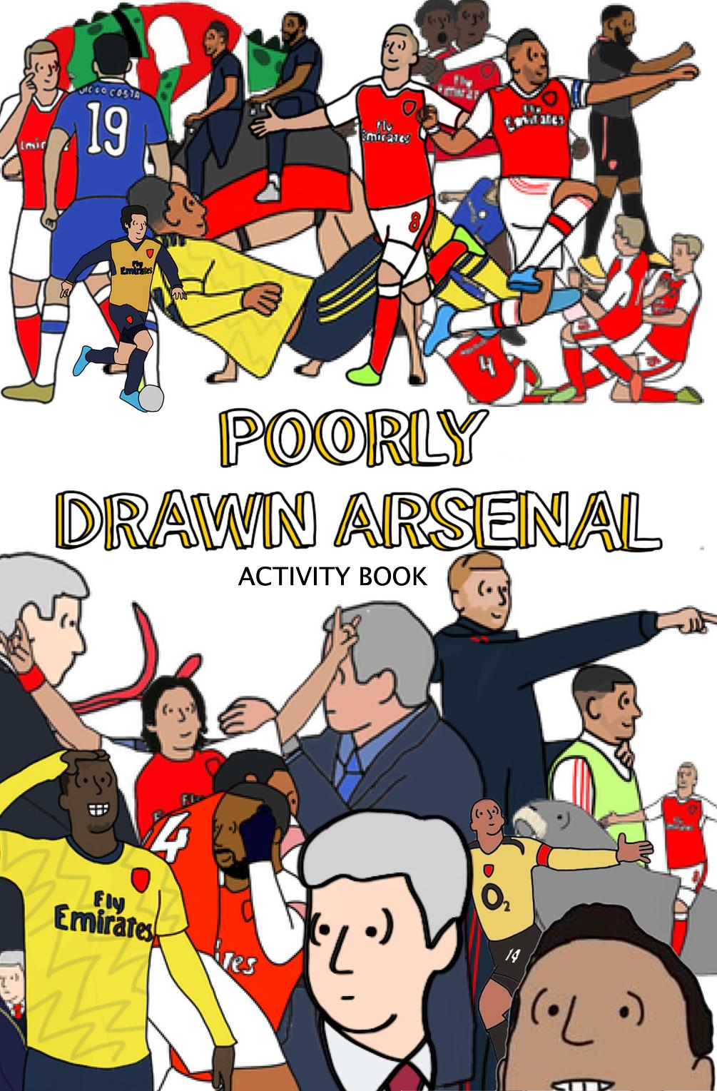 Poorly Drawn Arsenal Activity Book