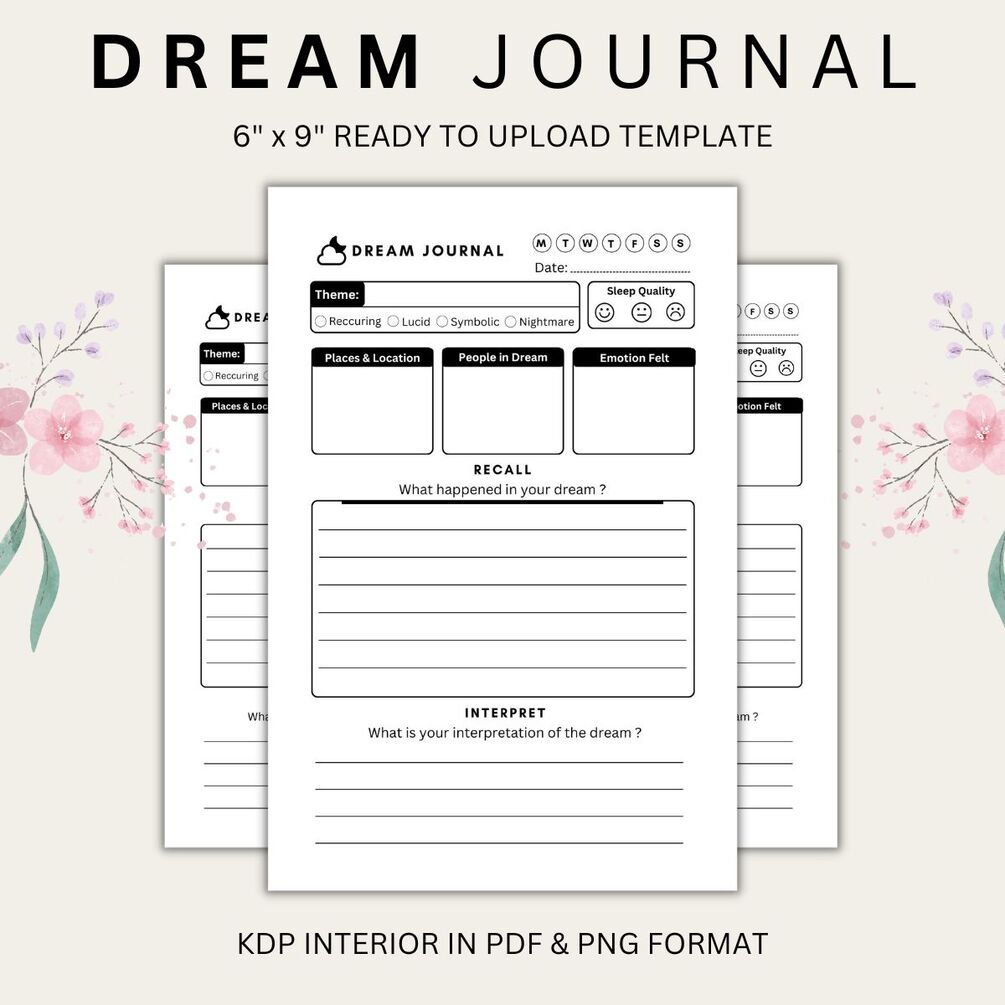 Dream Journal Template