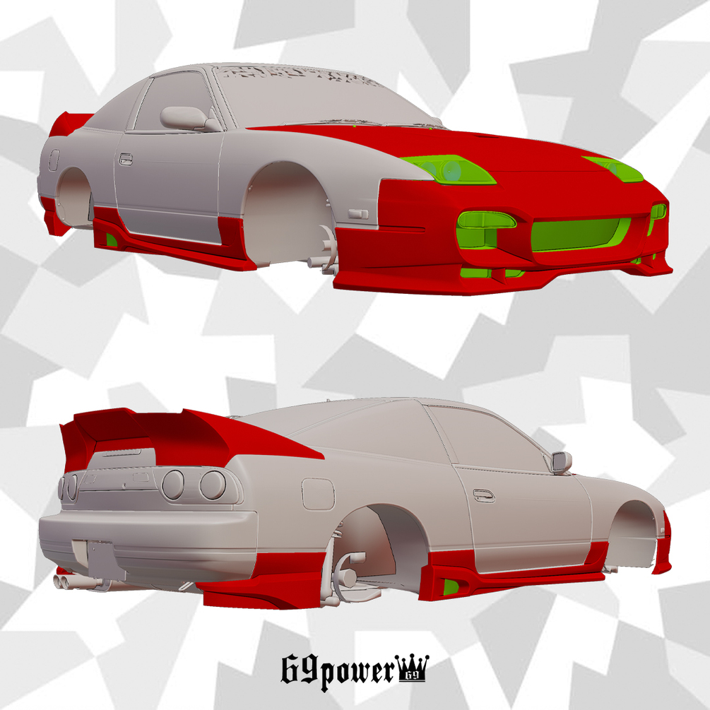 Nissan 180SX Veilside Style Combat
