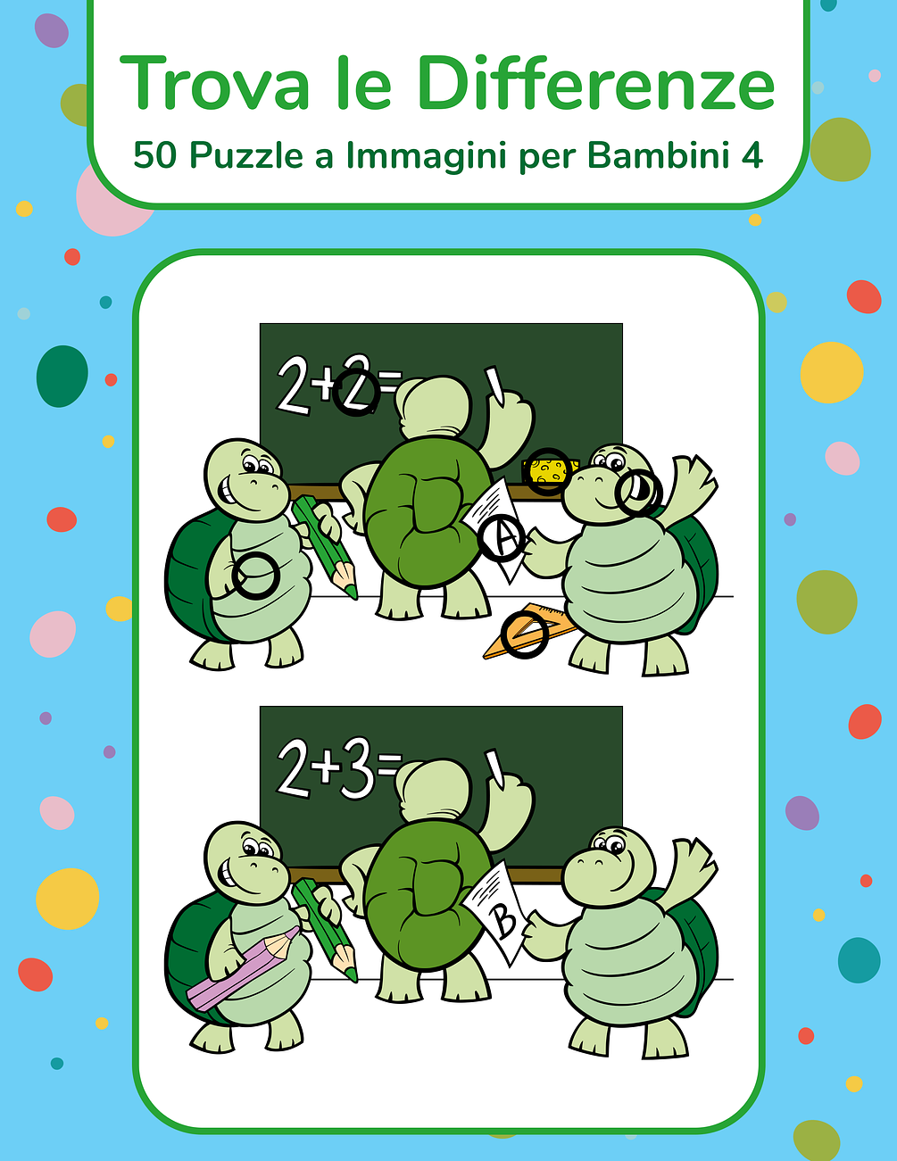 Trova le Differenze - 50 Puzzle a Immagini per Bambini 4