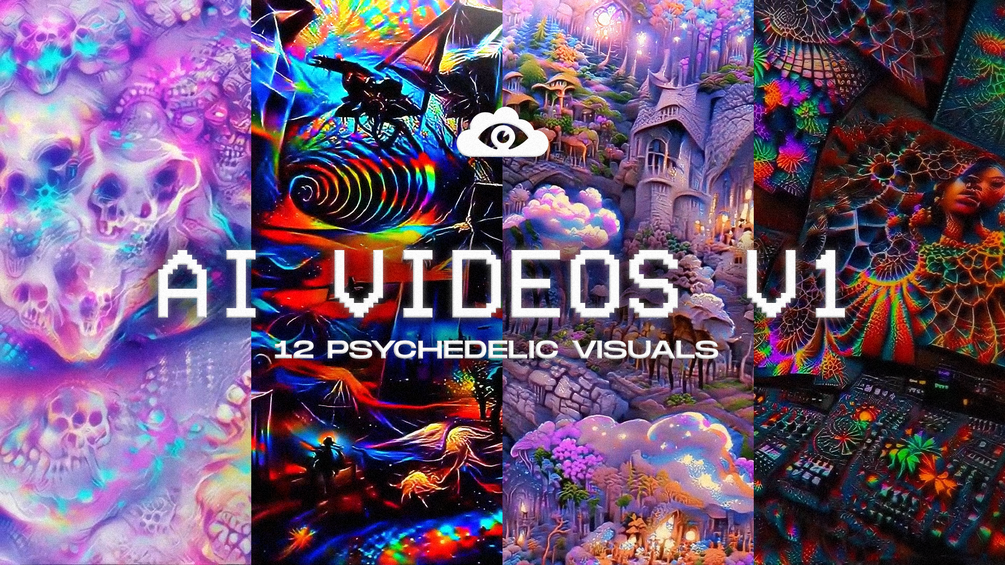 AI Videos V1: 12 Psychedelic visuals