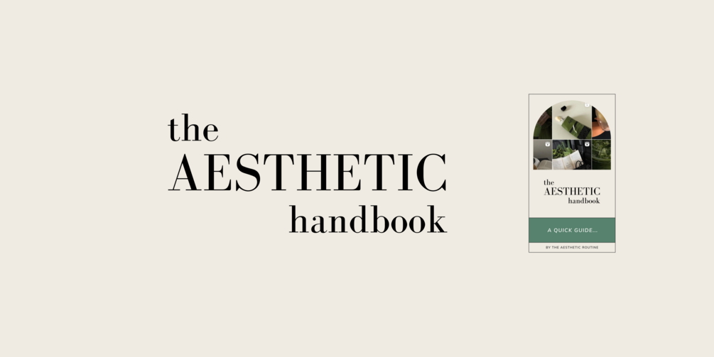 The Aesthetic Handbook