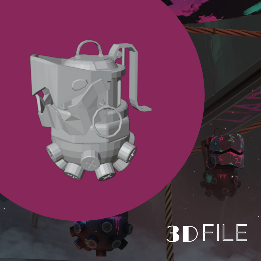 Jinx Bomb from Arcane League of Legends Acessories - STL File