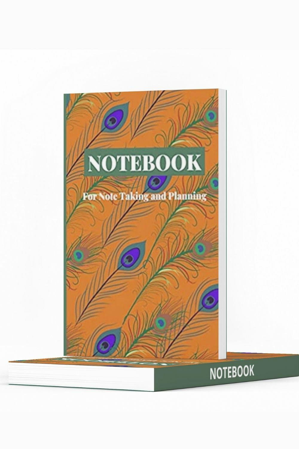 Paperback Notebook 120 Pages Wide Ruled 6 X 9 inches for note taking ...