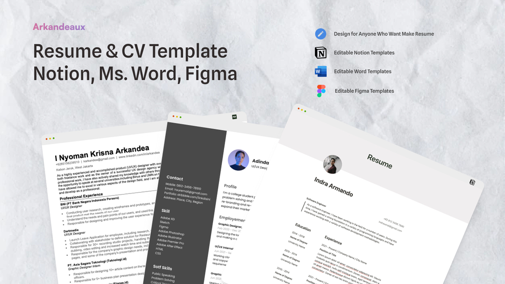 My Resume & CV Template: A Guide to My Career Journey