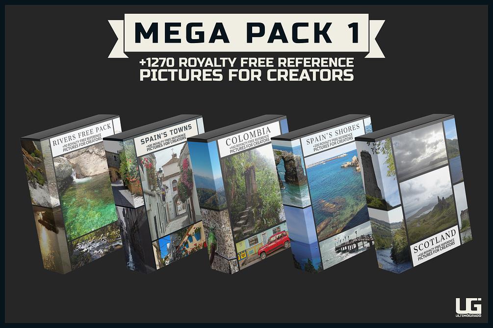 Mega Pack 1 - Royalty Free Reference Pictures