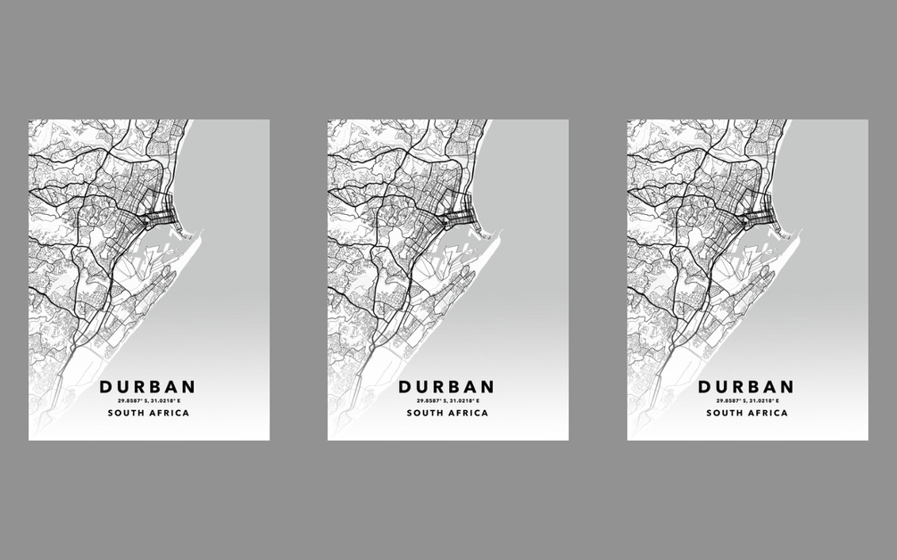 Geographical Art of Durban