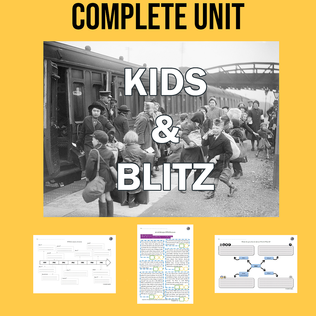 KIDS & BLITZ: a complete unit for ESL learners!