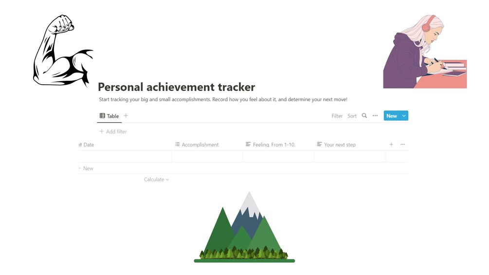 Personal Achievement Tracker