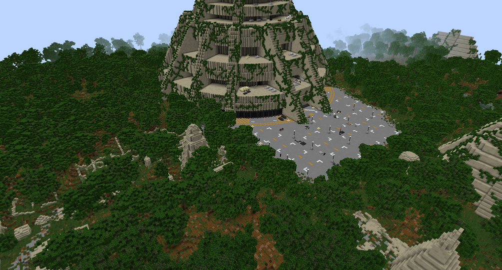 Minecraft Yavin IV Planet Map 3,000 x 3,000