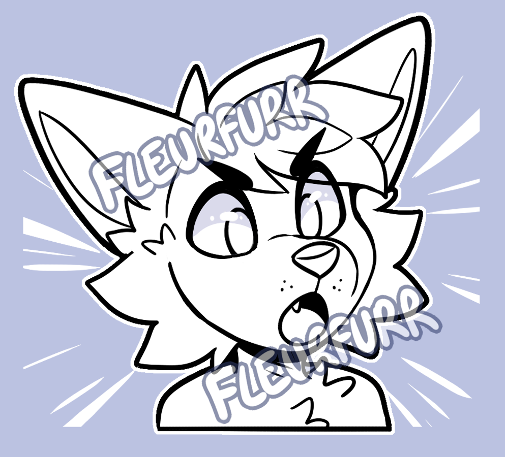 Intensifies! furry Sticker Base