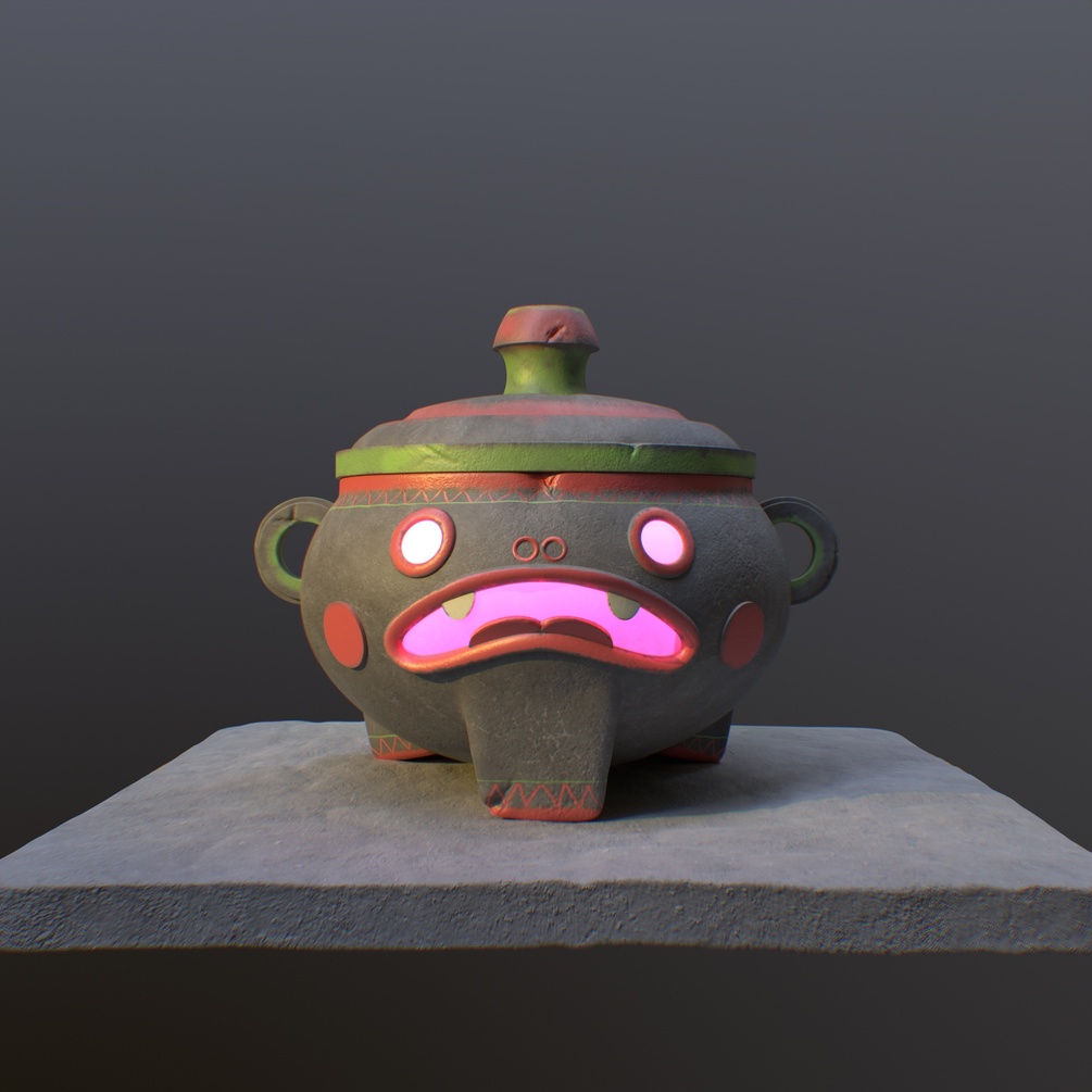 The Demon Pot: STL for print