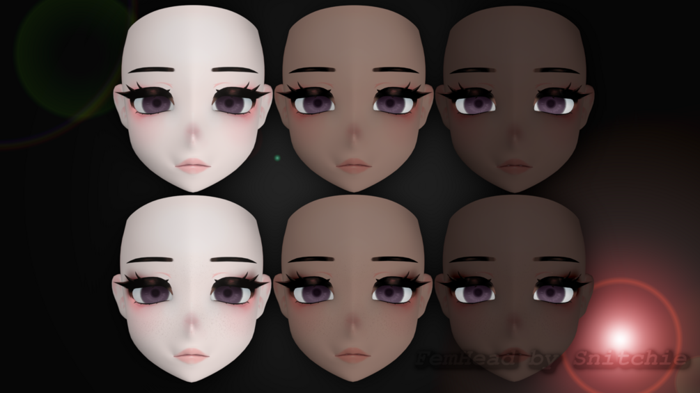 Fem Head by Snitchie