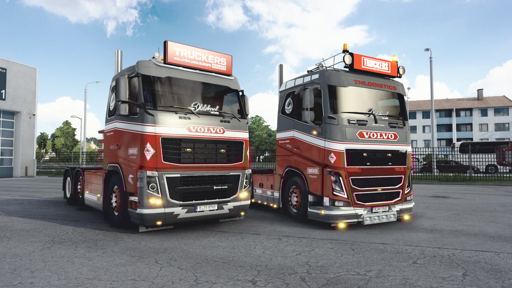 VOLVO FH16 2009 2012 TM Company Skin Pack - Custom & Changeable Color ...