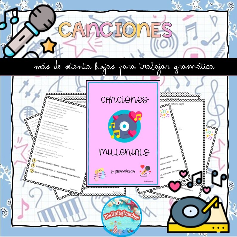 LENGUA: CANCIONES - MILLENIALS